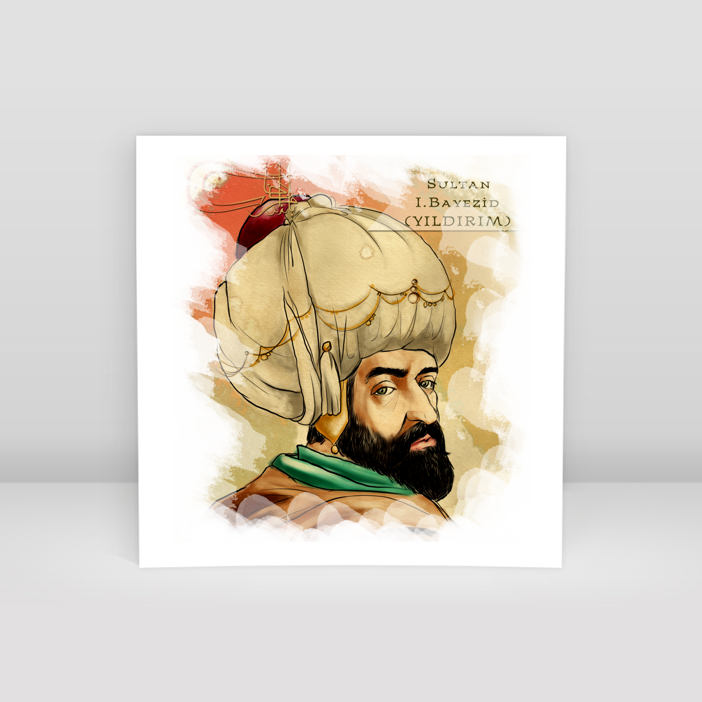 Ottoman Sultan - Art Print – ArtZula