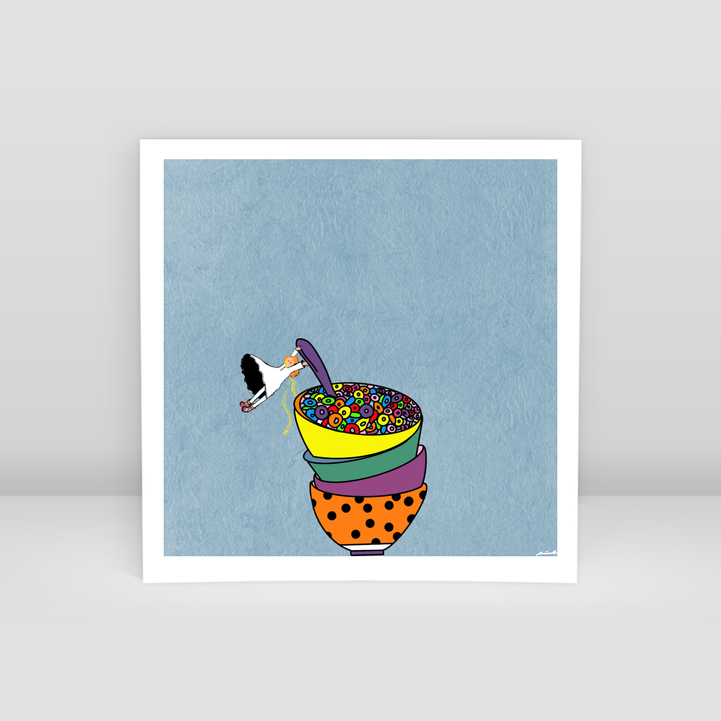 Cereal Pool - Art Print – ArtZula